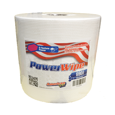 Paño de Limpieza Industrial Power Wipe Rollo - Diprosur - Paños de ...